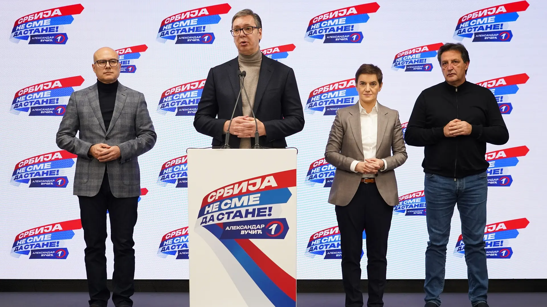 Vučić, Vučević i Brnabić sutra se obraćaju javnosti: Najavljene važne odluke